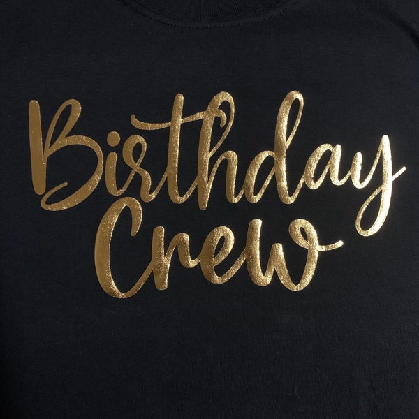 Birthday Crew Svg Png Dxf Eps Digital Download - Etsy