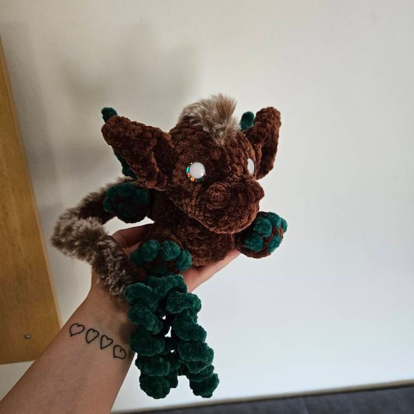 Jupiter the Dragon | PDF Crochet Amigurumi Pattern - Etsy