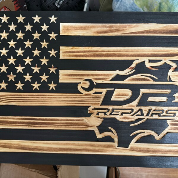 US Flag Vcarve Svg File for CNC Engraving - Etsy