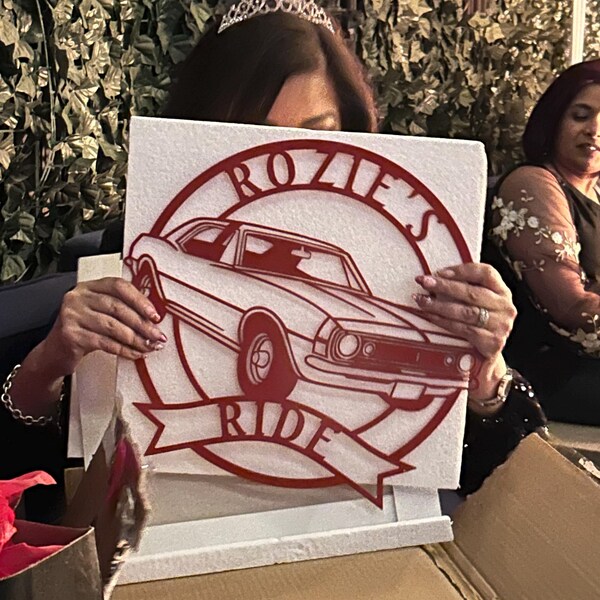 Mazda RX-7 FC GTU Metal Wall Art, Car Garage Wall Sign, Racing ...