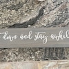 Sit Down and Stay Awhile Porch Sign, Wood Signs, Wooden Signs, Wood ...