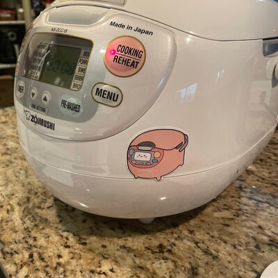 Rice Cooker Sticker, Laptop Sticker, Food Sticker, Asian Sticker ...