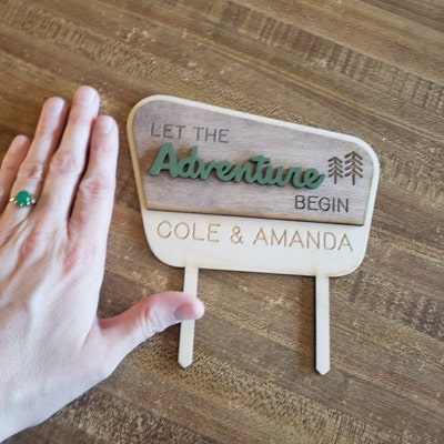 Sun Cake Topper With Custom Name, First Birthday Decorations, Wood Cake ...