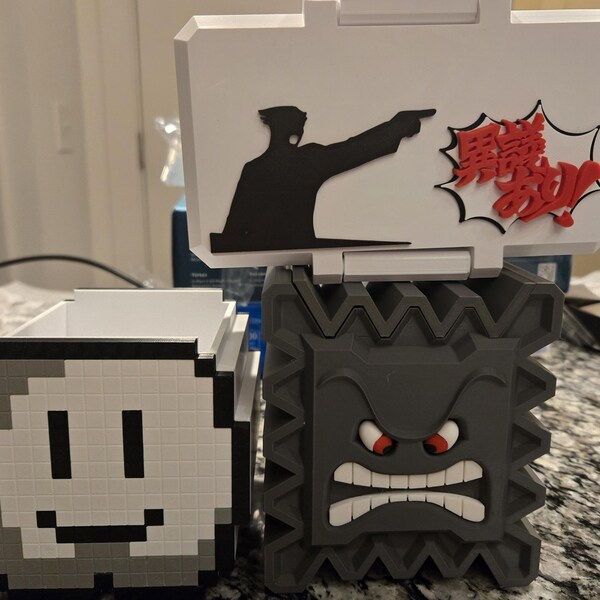 Small Lockable Gift Box 3d Printed Multicolor Reusable Present Etsy