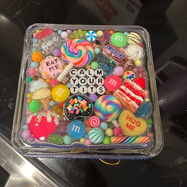 Personalized Candy Jar, Papa Snack Jars, Custom Treat Jars, Candy Gifts ...