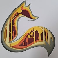 Godzilla Shadow Box SVG Digital Download Files Light Box - Etsy Canada