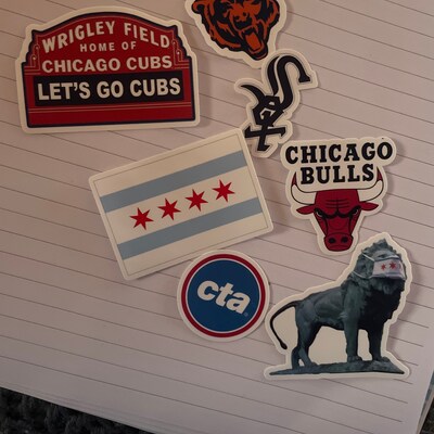 Chicago Sticker Pack of 14, Chicago Stickers, Chicago - Etsy