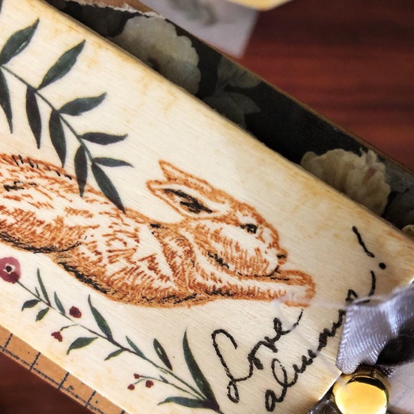 Jumping Rabbit Mounted Rubber Stamp - 4624 - Etsy
