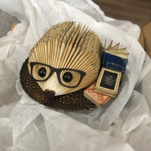 Small Paperbook Hedgehog - Etsy UK