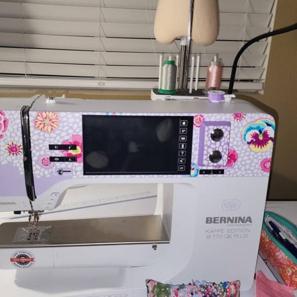 Set: Bernina Kaffe Themed Bobbin and Knob Guard Bernina Special Edition ...