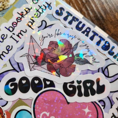 Azriel's Bed Vinyl Sticker Waterproof Bookish Vinyl Stickers ACOTAR ...