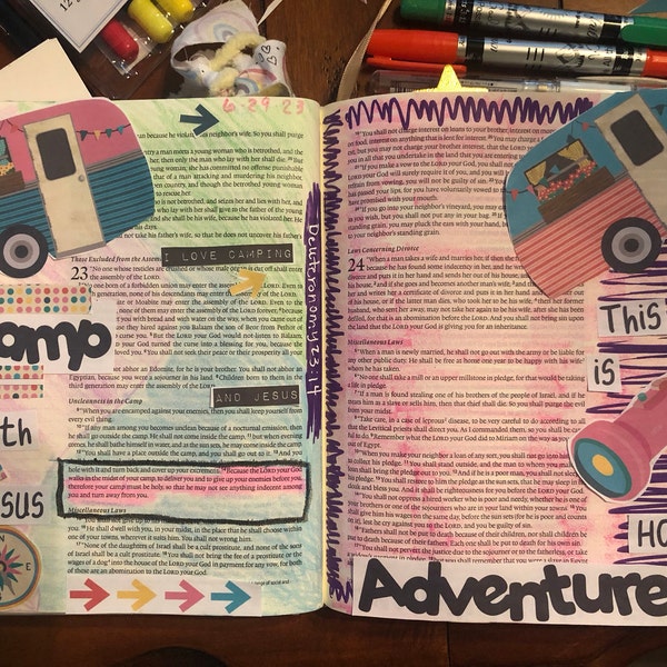 Camping With Jesus, Beautifulgoodnews, Bible Journaling, Traceable ...