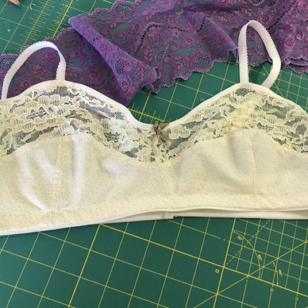 Bra Sewing Pattern Ohhh Lulu 1304 Jasmine Soft Bra Multi-size Digital ...