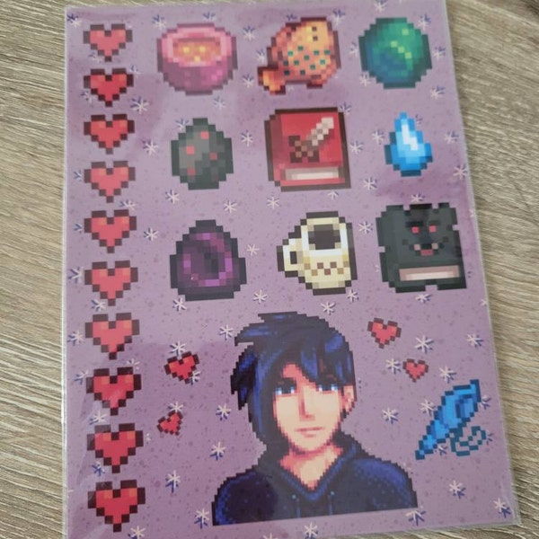 Stardew Valley Artifacts Sticker Sheet – SDV Complete Collection of 42 ...