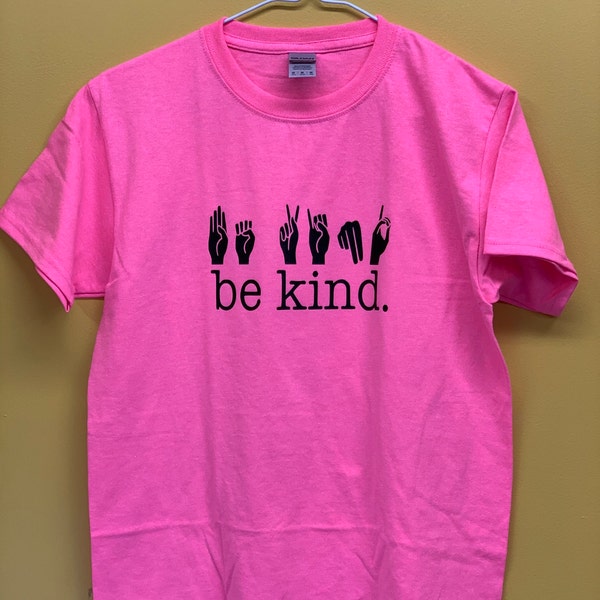 Be Kind ASL Sign Language Hands SVG File Download - Etsy