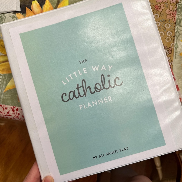Spiritual Life Expansion Pack for Little Way Catholic Planner | Prayer ...