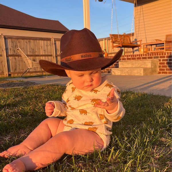 Custom Toddler Cowboy Hat | Personalized Toddler Cowboy Hat | Custom ...