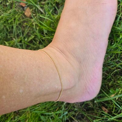 Figaro Chain Necklace Gold Plated Chunky Oval Figaro Chain - Etsy