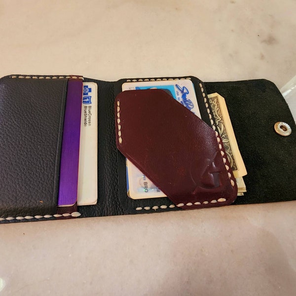 Wallet Template Leather, Card Holder, A4 & Letter Size, Short Wallet ...