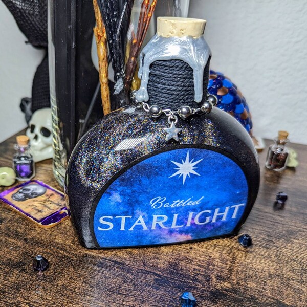 Bottled Starlight | Magical Apothecary Potion Bottle | Witch and Wizard ...
