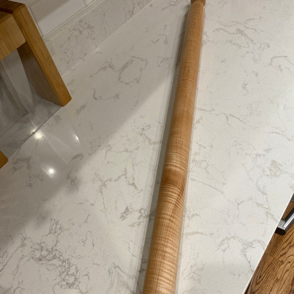 Traditional Italian Pasta Long Rolling Pin / Mattarello / 40” / With or ...