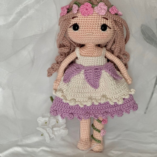 Fairy Girl Lila English Pattern - Etsy