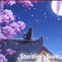 Animated Webcam Overlay Aesthetic Nine-tailed Fox, Kitsune Mask Sakura ...