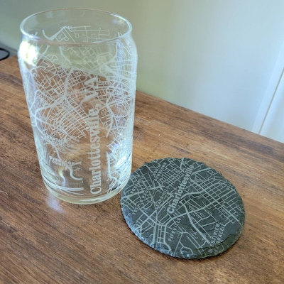 Philadelphia Map Coasters Philly Decor Housewarming - Etsy