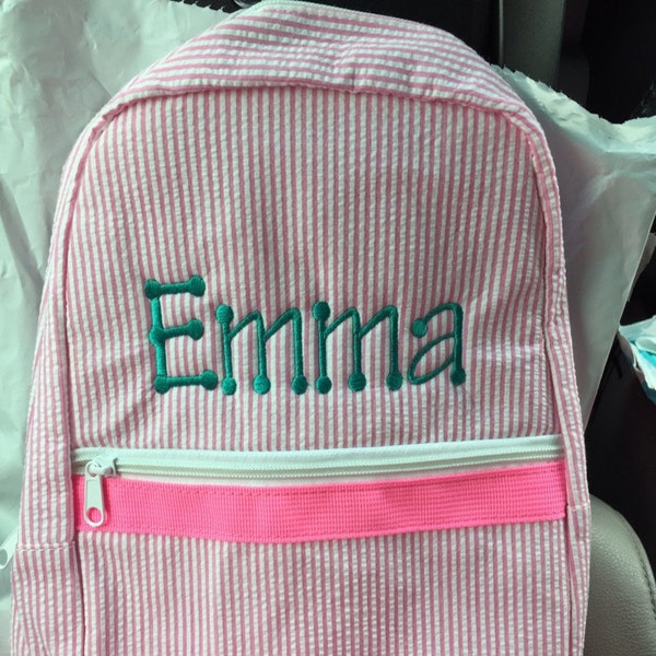 Personalized Backpack Embroidered Backpack With Child's Name or ...