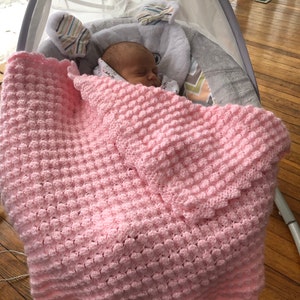 Baby Blanket PATTERN Slanted Shell Stitch Crochet Baby Blanket PDF ...