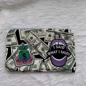 Glitter Money Bag Iron on Patch Bag of Money Patch Get Money - Etsy