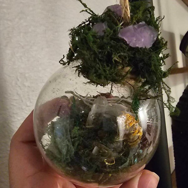 Witch Ball, New Home, House Blessing Ball, Witch Ball Amulet, Witchball ...