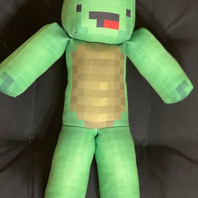 Mikey Plush Toy Minecraft Youtuber From Mikey and JJ - Etsy