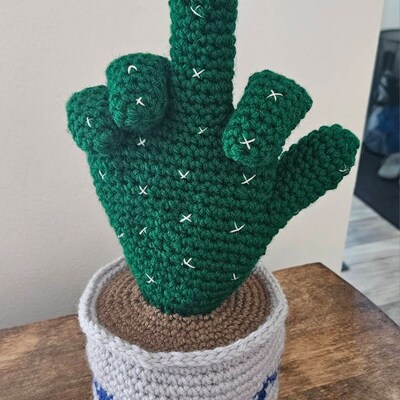 Cactus Hand CROCHET PATTERN / Amigurumi Cactus PDF English Pattern ...