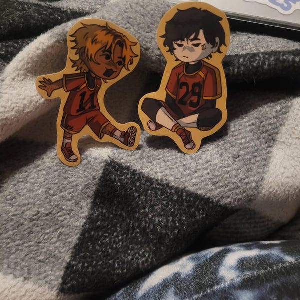 Jerejean Chibi Stickers - All for the Game - Etsy