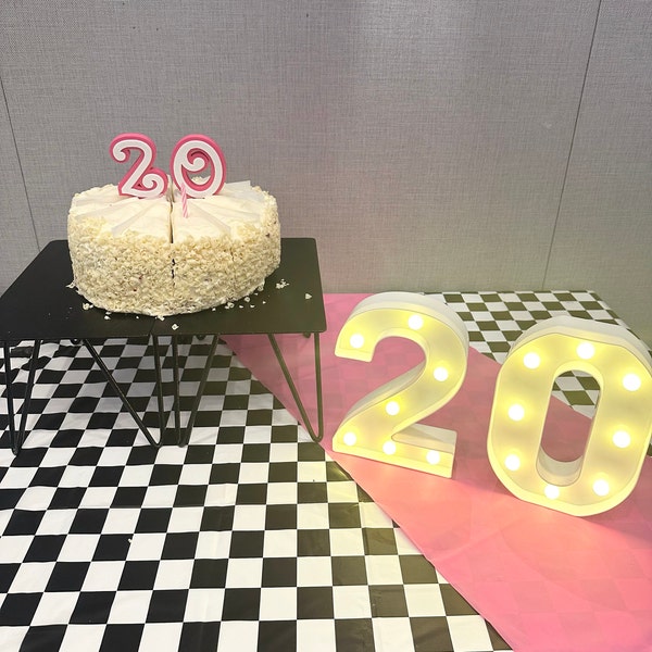 Girls Birthday Number for Cake | 1 2 3 4 5 6 7 8 9 10 Birthday Cake ...