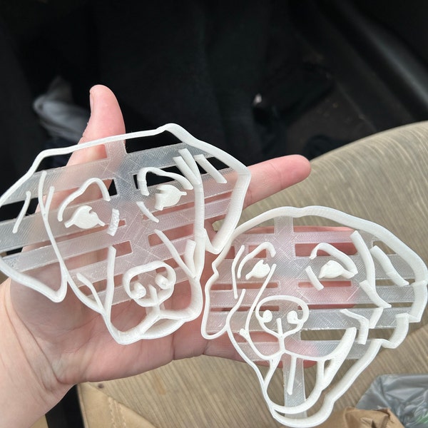 Custom Portrait Cookie Cutter, Personalised Sweetness, Perfect Gift ...