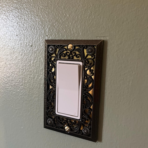 Ornate Vintage Inspired Switch Plates Covers (19 Colors) - Etsy
