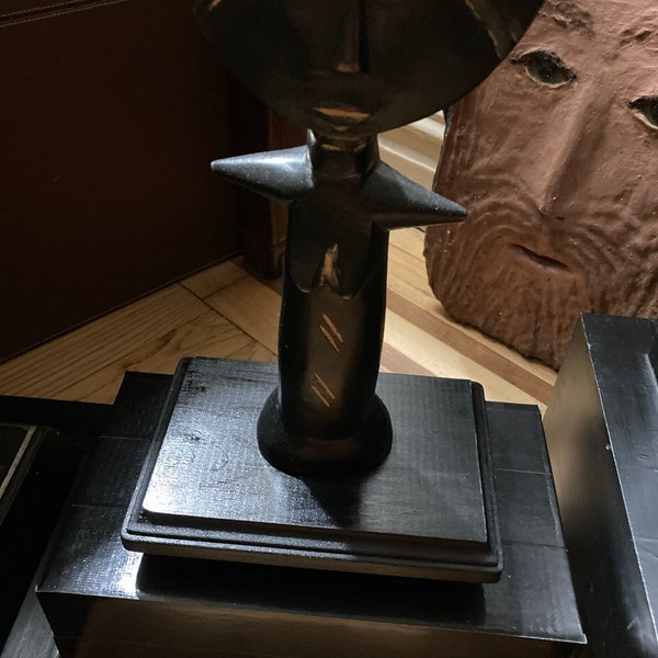 Square Black Riser 6.5x6.5x1.5 Inch Riser Country Black Riser Farmhouse ...