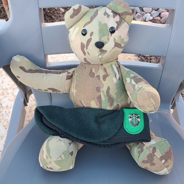 Handmade Necktie Memory Bear - Etsy