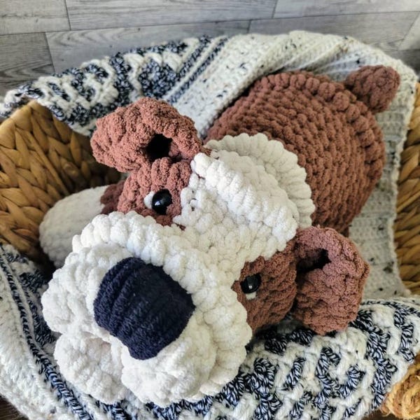 Bulldog Crochet Pattern - Amigurumi - Etsy