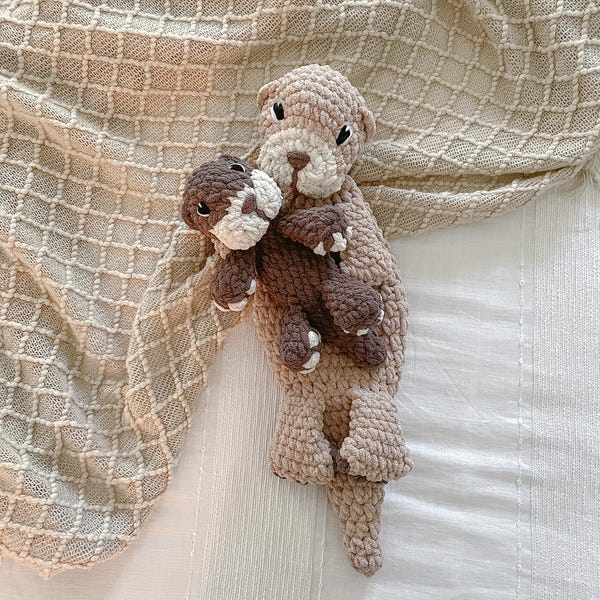 Rowan & Reed Otter Crochet Pattern Bundle | LOW SEW Crochet Pattern ...
