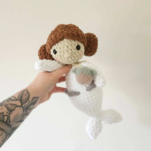The Mini Merbabies Amigurumi Pattern, Crochet Mini Merbaby Plushie ...