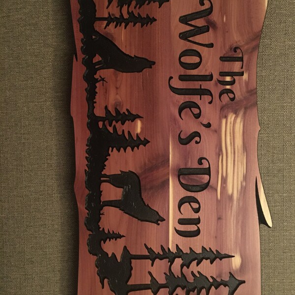 Carved Wood Sign Personalized Wood Sign Custom Wood Signs Engraved Sign ...