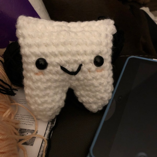Amigurumi Tooth Crochet Pattern- PDF PATTERN ONLY- Crochet Tooth ...