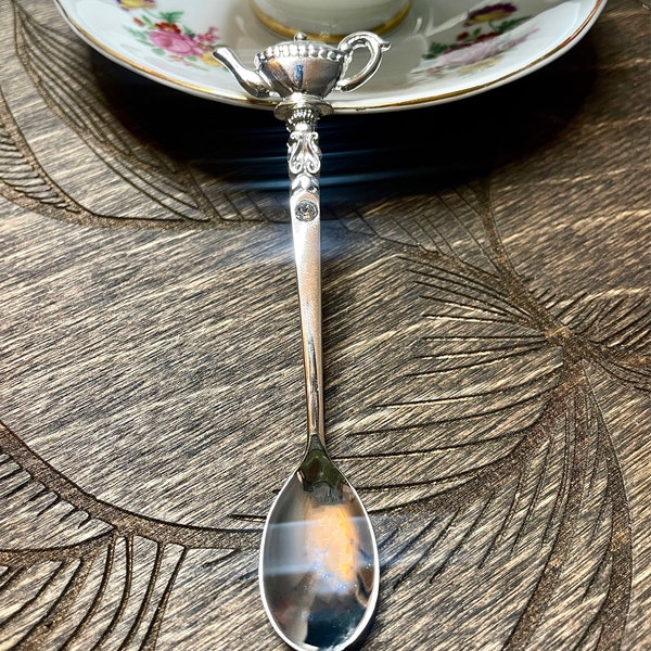 Teaspoon for Tea New Silver Plated Set of Spoons to Match Cup and ...