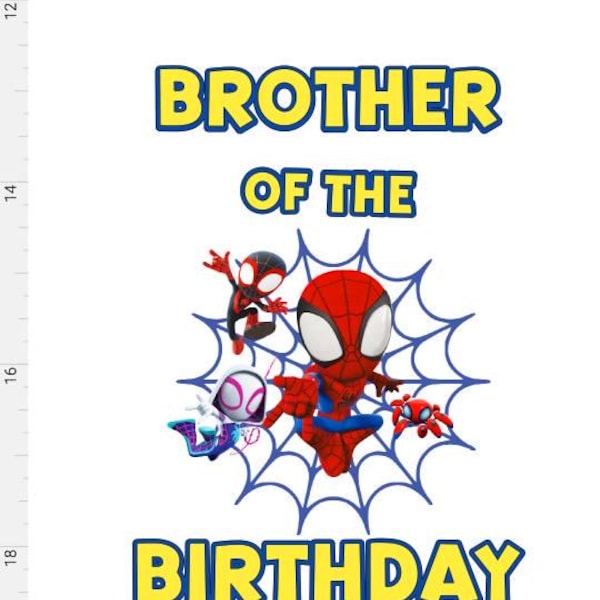 Spidey and Friends Alphabet & Numbers Clipart (PNG, SVG) - Etsy