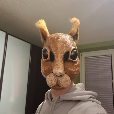 Beautiful Realistic Resin Fox Mask. Red Fox Masquerade Mask, Perfect ...