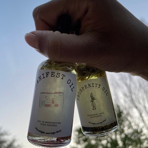 Manifestation Oil Manifest Anointing Oil Manifesting - Etsy