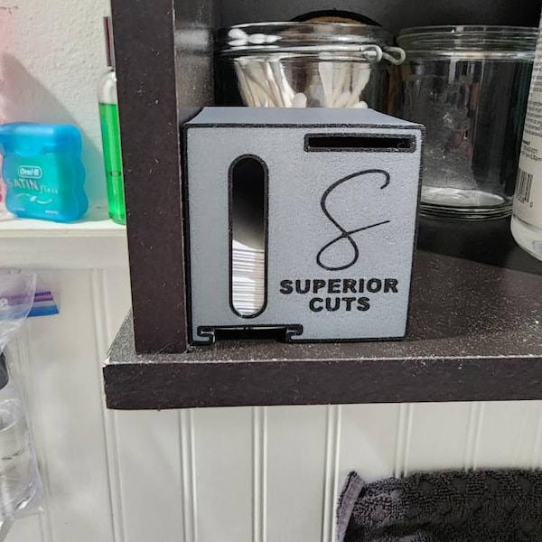 Wall Mount Safety Razor Holder by Superior Cuts - 3D Printed / Easy ...